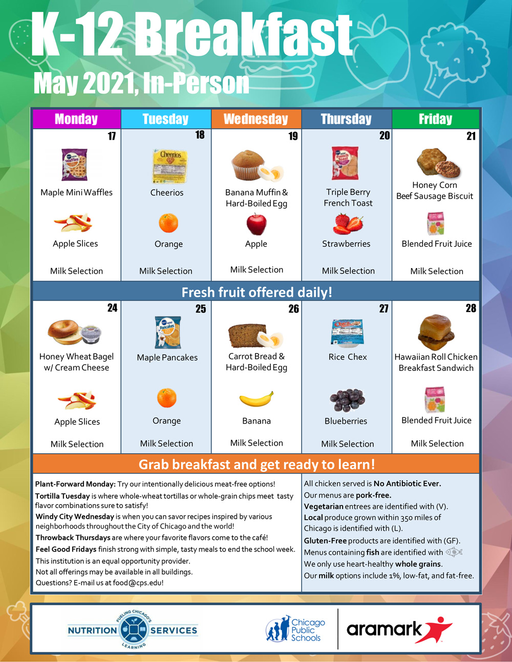 School Meals and Nutrition | Chicago Public Schools